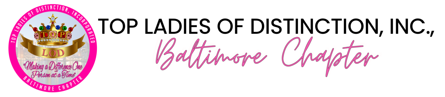 Top Ladies of Distinction, Inc. – Baltimore Chapter – Serving Youth and ...